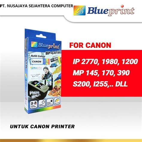 Jual Tinta Suntik Tinta Refill Canon Blueprint For Printer Canon Warna Shopee Indonesia