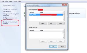 Set Windows Environment Variables Without Admin Access
