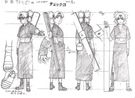 Naruto Expo Model Sheet Ou Settei Naruto 1