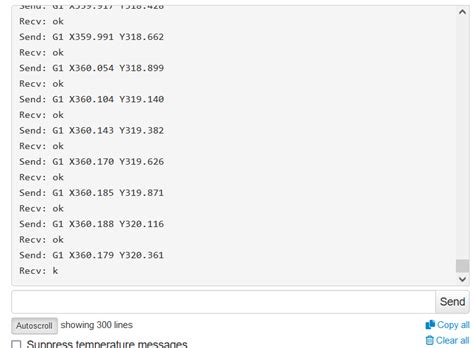 grbl serial problem recv k instead of recv ok get help