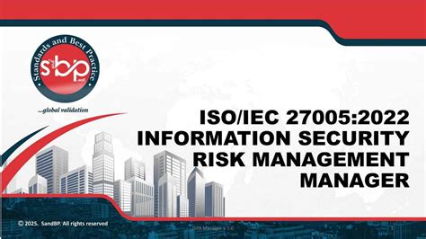 Iso 27005 Mod 1 Slide1 Standards And Best Practice Sandbp