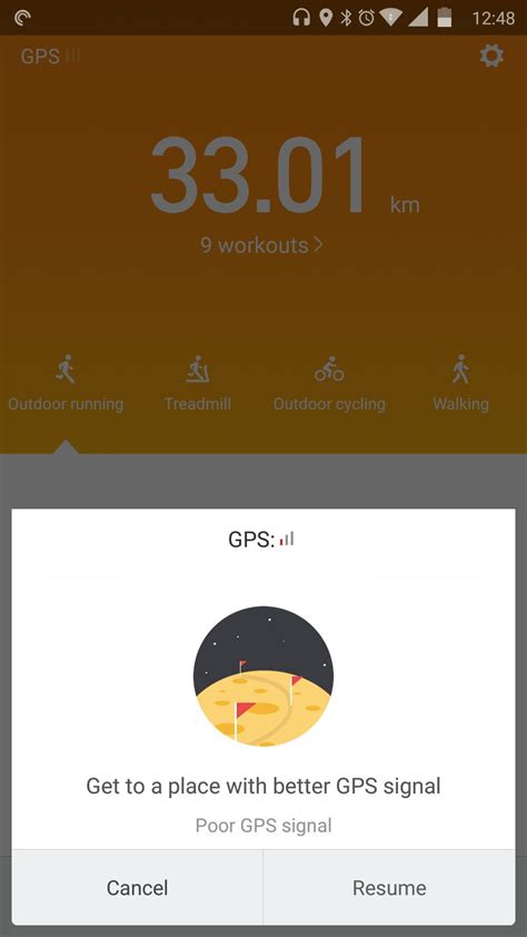 Poor Gps Signal Does Anyone Else Experience This I Get This Every Time I Start An Activity