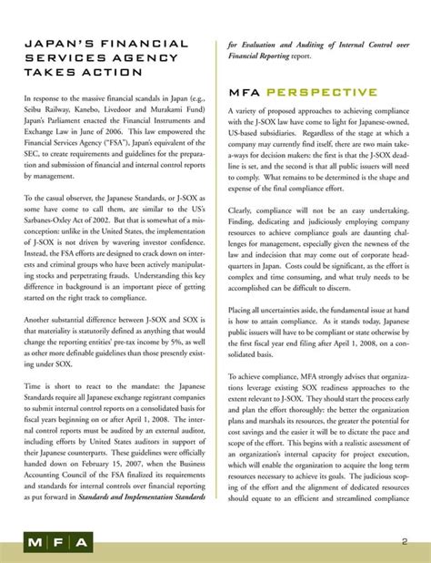 J Sox Perspective Pdf