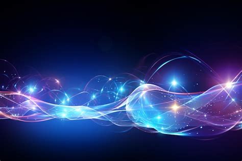 Premium Ai Image Abstract Digital Technology Background With Connecting Dots And Lines