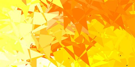 Light Orange Vector Layout With Triangle Forms 7321805 Vector Art At Vecteezy