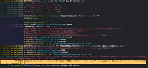 I Need Help With The Database Server Discussion Cfx Re Community
