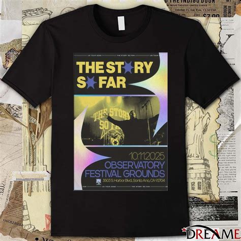 Official Poster The Story So Far Observatory Festival Grounds October
