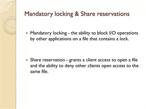 The NFS Version 4 Protocol PPT
