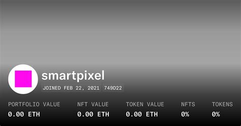 Smartpixel Profile Opensea