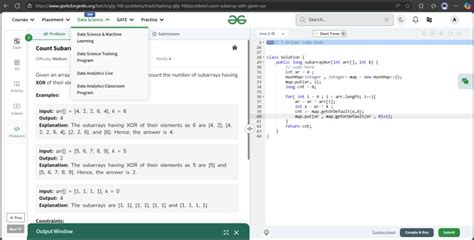 Gfg160 Day49grind Xorsubarrays Javacoding Efficientlogic Cleancode Abhijit Mondal