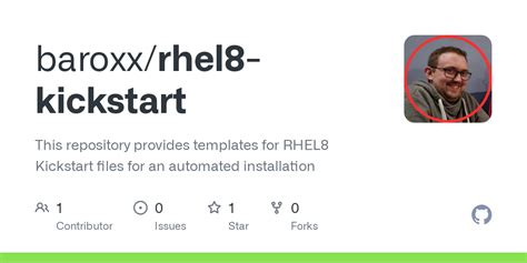 github baroxx rhel8 kickstart this repository provides templates for