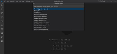 Creating Azure Timer Trigger Function Using Vscode Geeksforgeeks