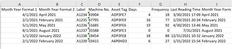 Datetime Scanning A Text String Then Month Year Format With Month End