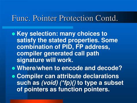 Ppt Encoded Pc Self Protection From Buffer Overflow Attacks Powerpoint Presentation Id5319414