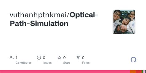 Github Vuthanhptnkmaioptical Path Simulation
