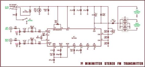 Ba1404 3v Stereo Fm Transmitter