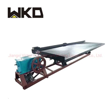 Ly4500 Gravity Separation Shaking Table For Tantalite Tungsten Manganese Black Sand Mineral