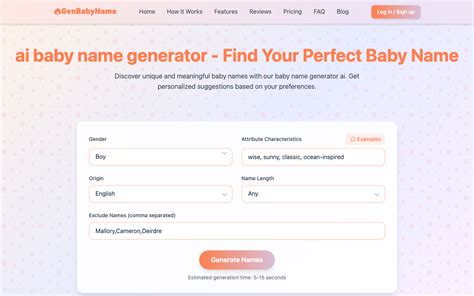 Chatbene | Baby Name AI - An AI-powered baby name generator for personalized name suggestions