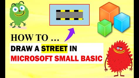 How To Draw A Colorful Street In Ms Small Basic Turtle Graphics 10