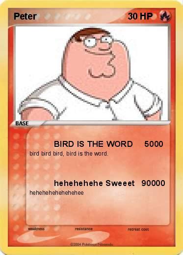 Pokémon Peter 40 40 Bird Is The Word 5000 My Pokemon Card