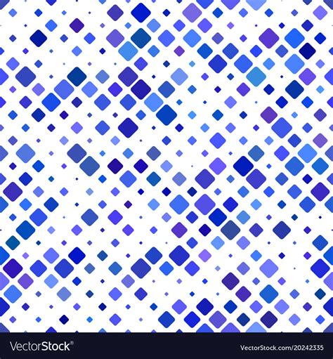 Geometric Diagonal Rounded Square Pattern Vector Image