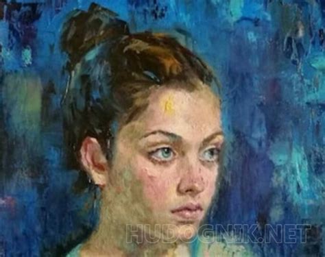 Картина Портрет Размеры 60x40 Год 2023 Цена 35000 рублей Художник Скулкина Ольга