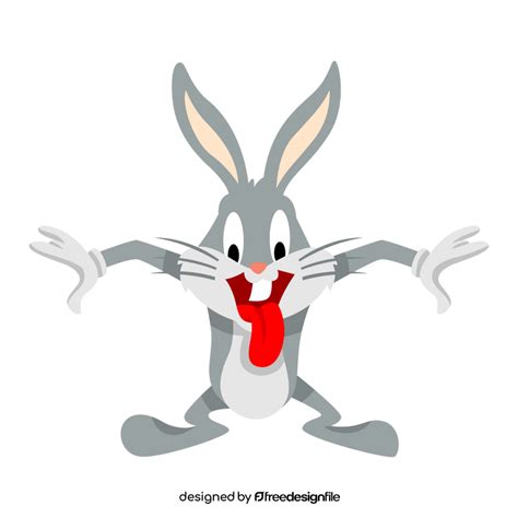 Cartoon Bugs Bunny Scare Clipart Free Download