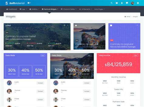 Check Soft Material Responsive Admin Dashboard Ui Framework