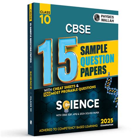 Buy Cbse Class 10 Science Sample Paper 2025 Online Pw Store