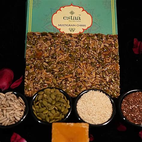 Multigrain Chikki Delicious And Nutritious Bangalore Estaa Sweets