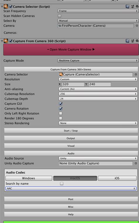 audio not recording in macos · issue 75 · renderheads unityplugin