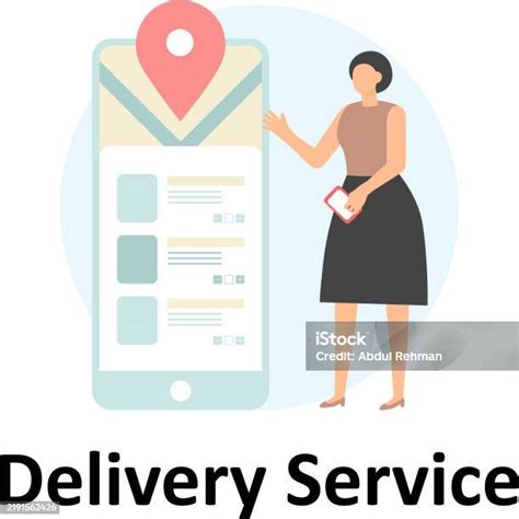 배달 서비스 쉽게 수정하거나 편집 할 수있는 벡터 일러스트 레이 션 나무 상자에 대한 스톡 벡터 아트 및 기타 이미지 나무 상자 배달 배달부 Istock