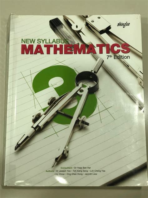 Sec 3 Math Textbook Hobbies And Toys Books And Magazines Textbooks On