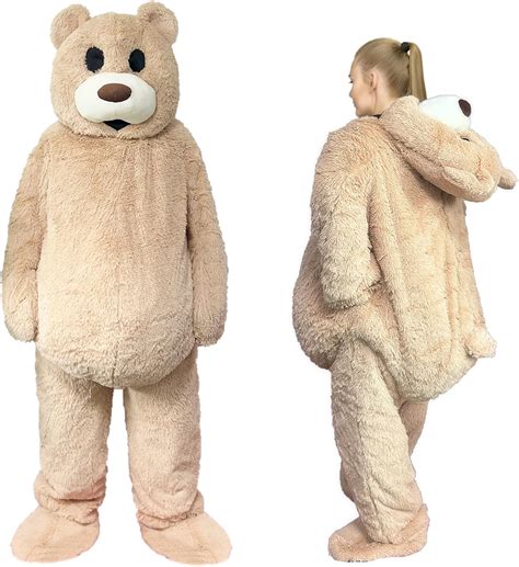 Erkangsm Bear Mascot Costume Dancing Bear Costume Giant