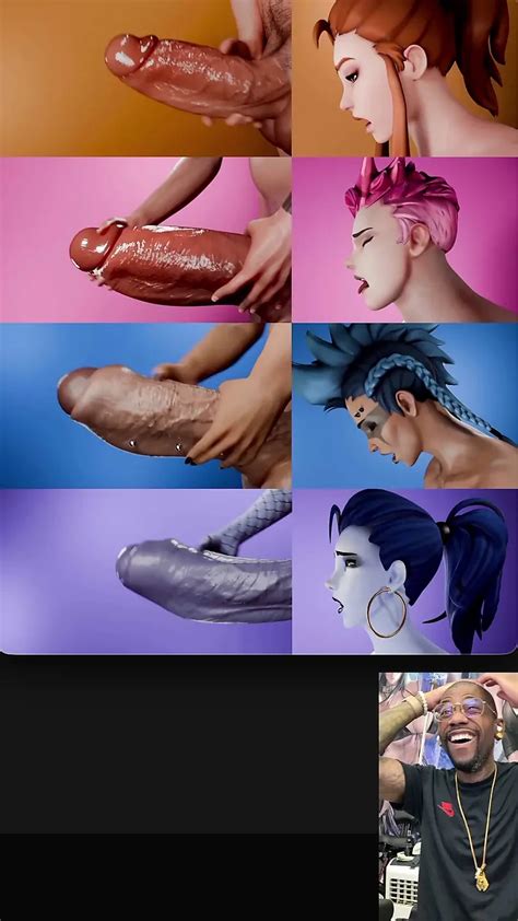 Multiple Overwatch Transgender Sluts Jerking Off And Cumming At The