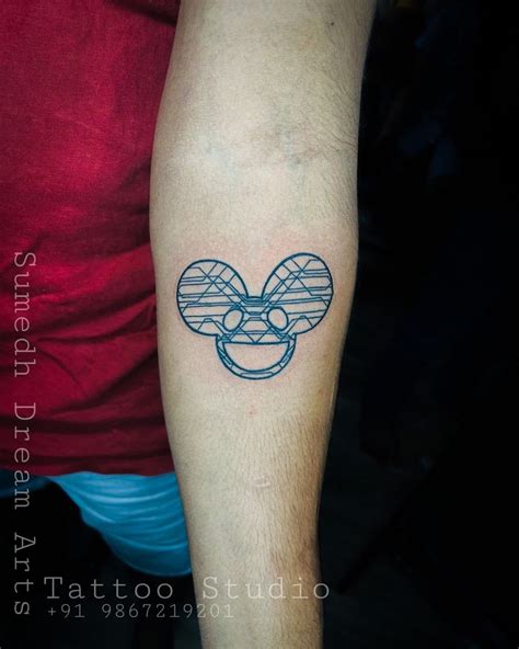 Deadmau5 Tattoo Deadmau5 Tattoo Tattoos Creative Tattoos