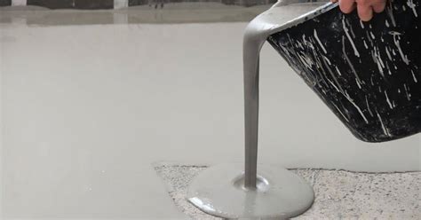 Level Basement Floors With Self Leveling Cement