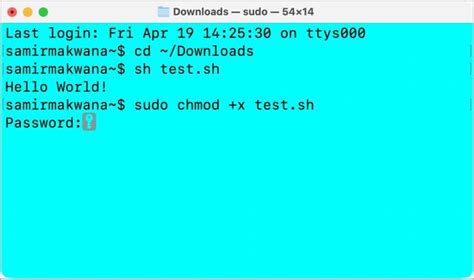 How To Run A Shell Script On Mac Techwiser