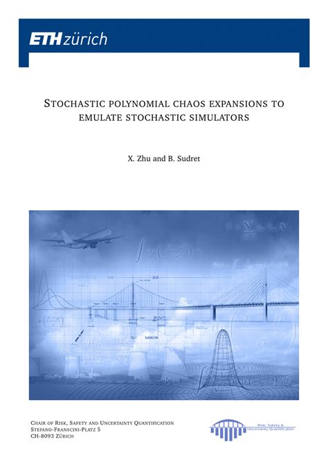 Pdf Stochastic Polynomial Chaos Expansions To Emulate Stochastic Simulators