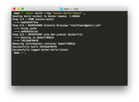 Les Dockerfiles Cours