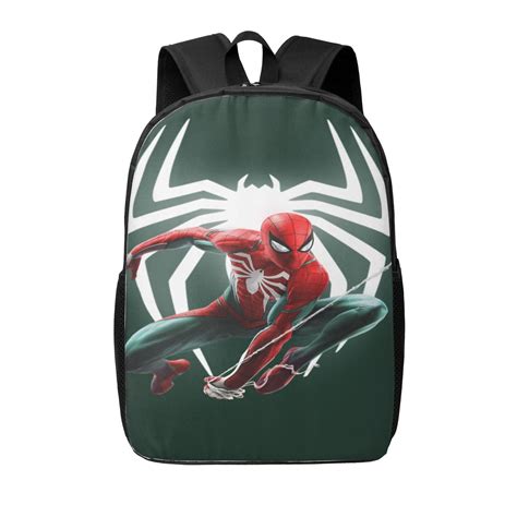 Spider Man Backpack Fashion Travel Backpack Laptop Backpack 17 Inch