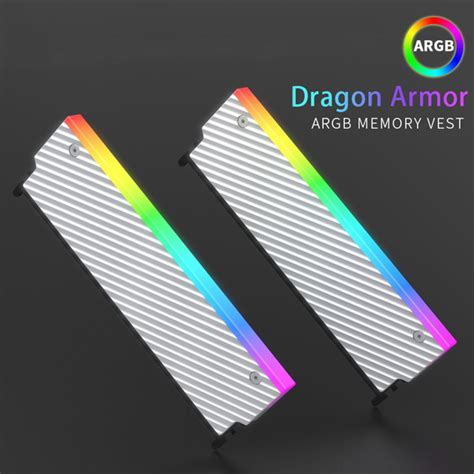 Радиатор панели памяти 5v 3pin argb с теплопроводящей силиконовой