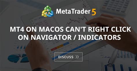Mt4 On Macos Cant Right Click On Navigator Indicators Metatrader 5