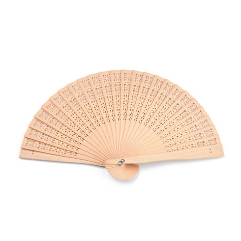 Personalized Engraved Wood Folding Hand Fans For Weddings