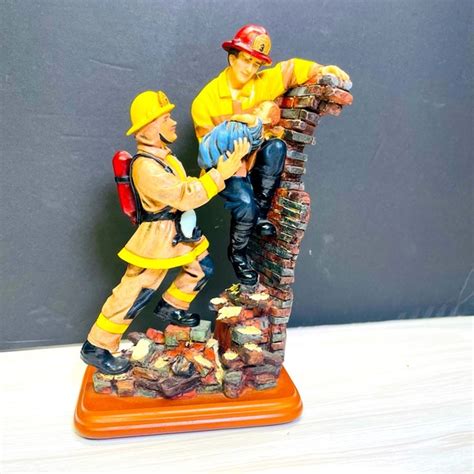 Vanmark Art Vanmark Red Hats Of Courage Fireman Double Team 200