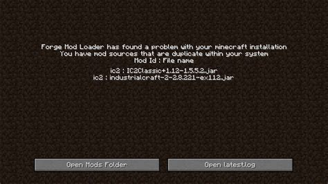 I Have A Minecraft Crash Report With Mods And I Can T Solve It Java Edition Support