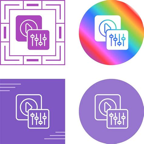 Sliders Vector Icon 40804483 Vector Art At Vecteezy