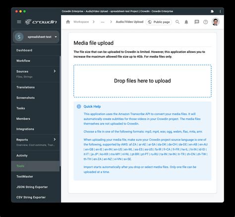 Mp4 Crowdin Marketplace