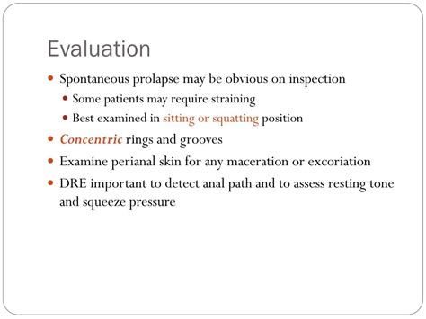 Ppt Rectal Prolapse Powerpoint Presentation Free Download Id