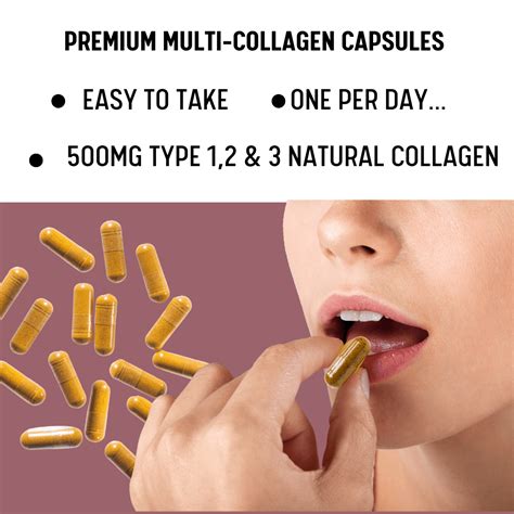 Multi Collagen Capsules Natural Wellness